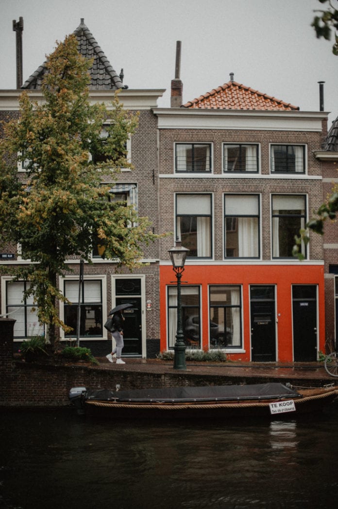 Photo report of beautiful Leiden in the rain