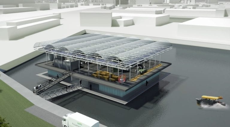 The world's first floating farm is coming to Rotterdam soon! | DutchReview