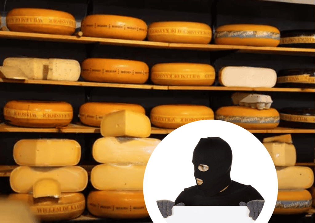 1000 kilos of award-winning cheese stolen in Brabant heist