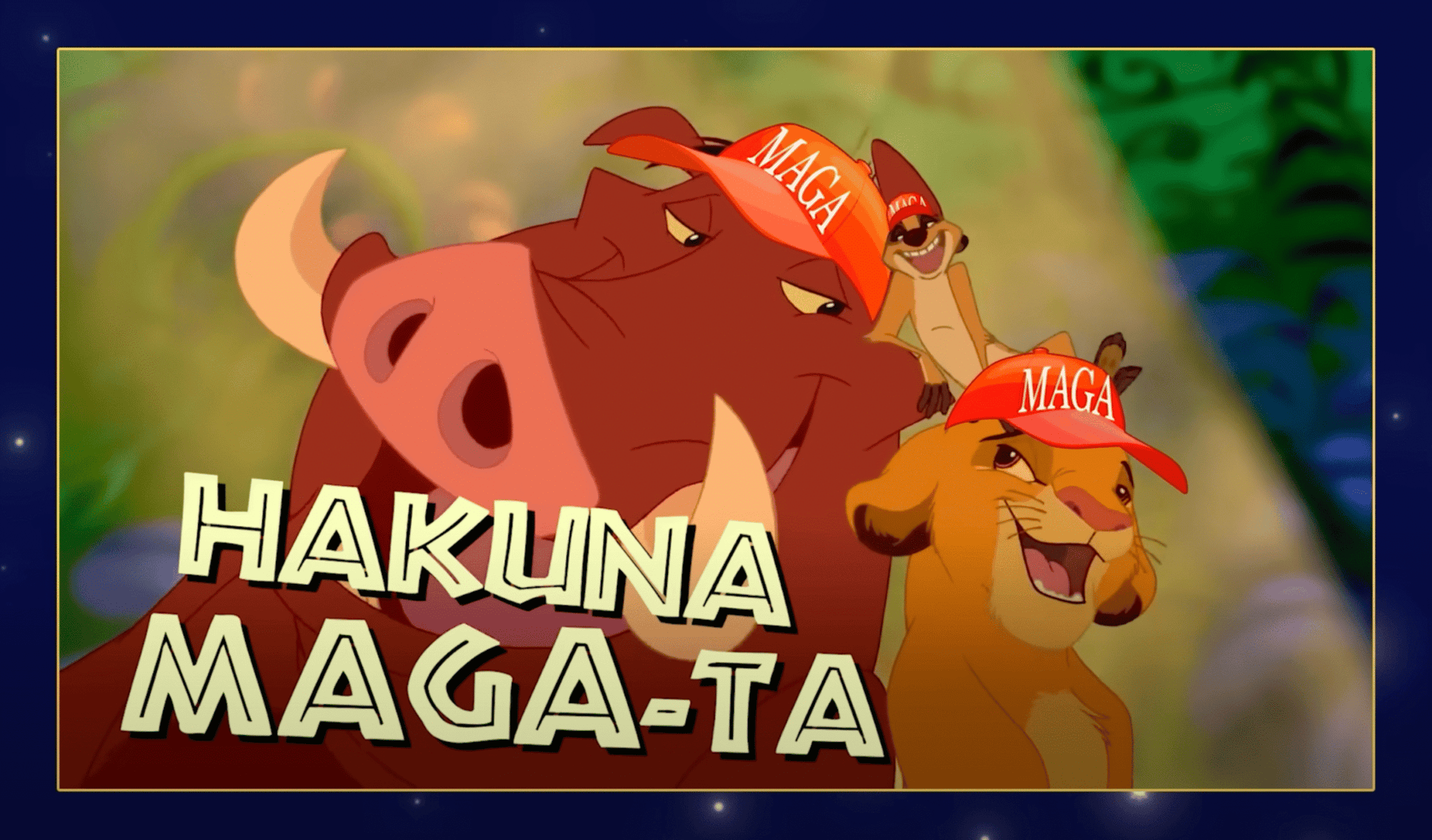 Disney satire against Trump the funniest thing of the week