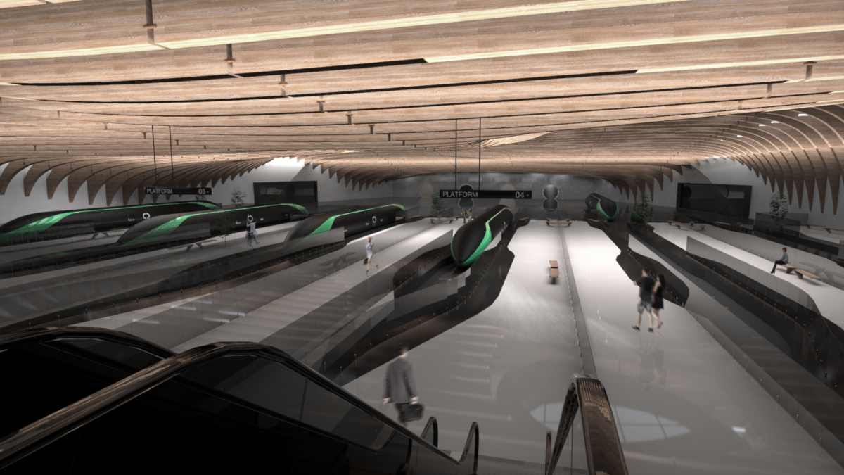 Hyperloop Could Be the Future of Travel. This is What the Station Might ...