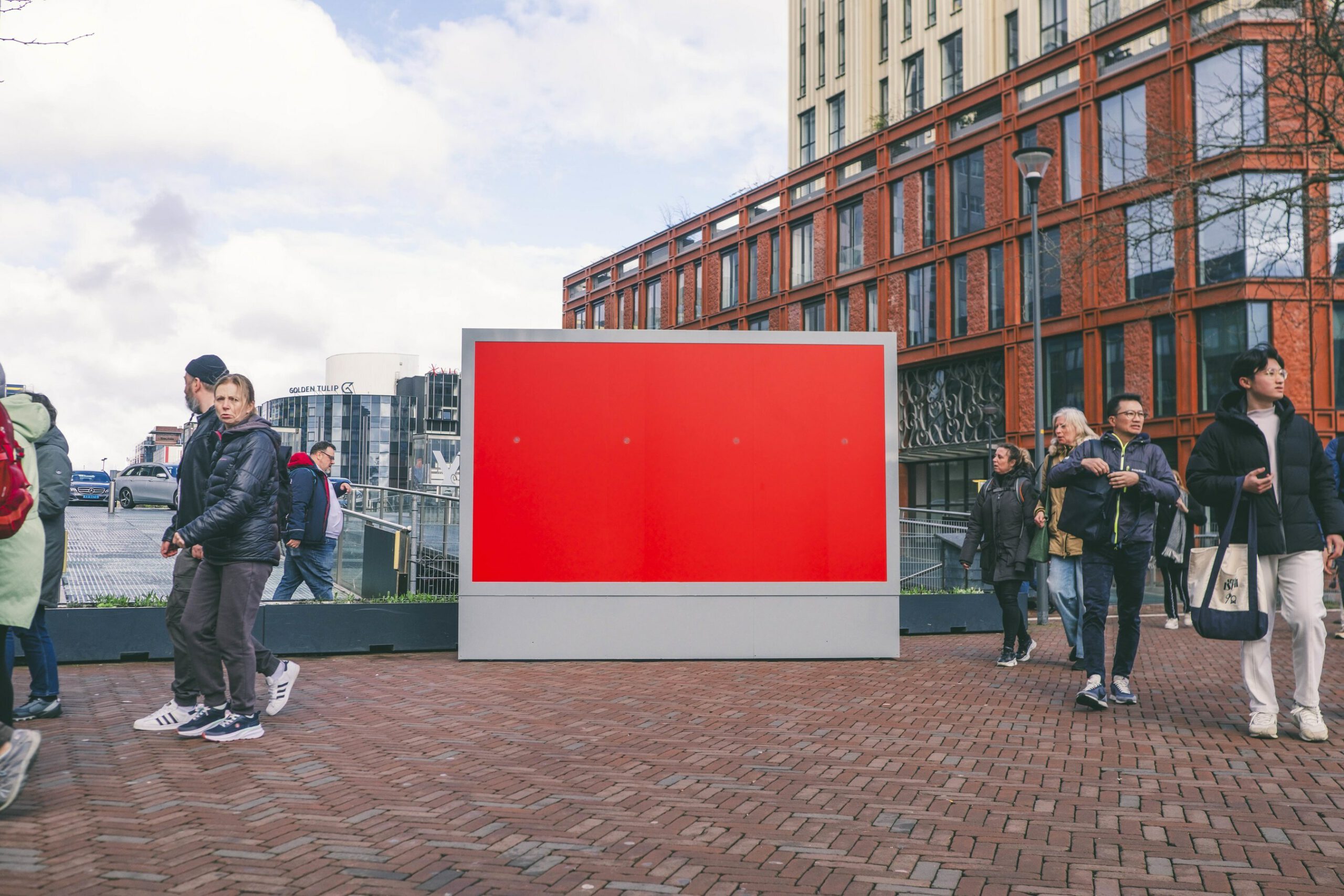 McDonald's unveils the world's first scented billboard in the Netherlands