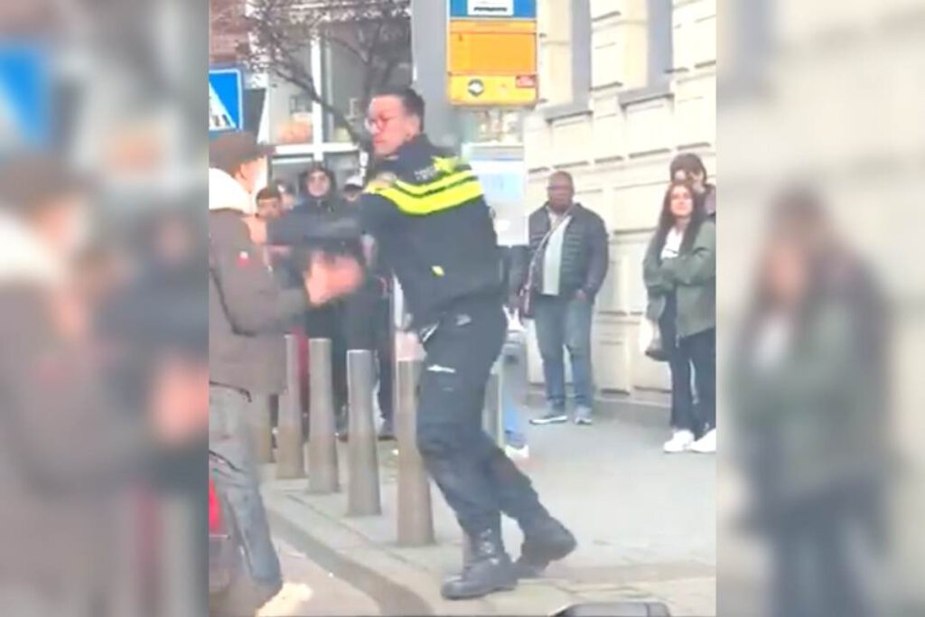 Dutch police officer punches 17-year-old boy in the face, apologizes ...