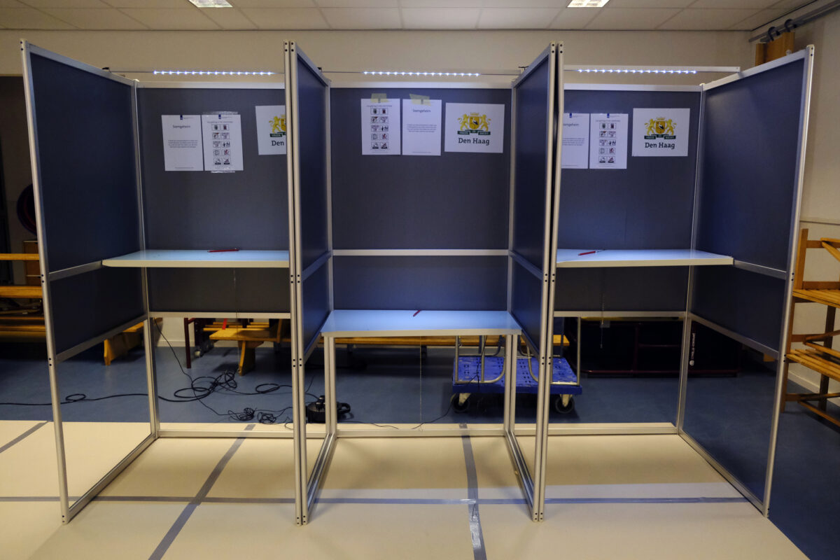 Time to vote: polling stations open for Dutch municipal elections ...