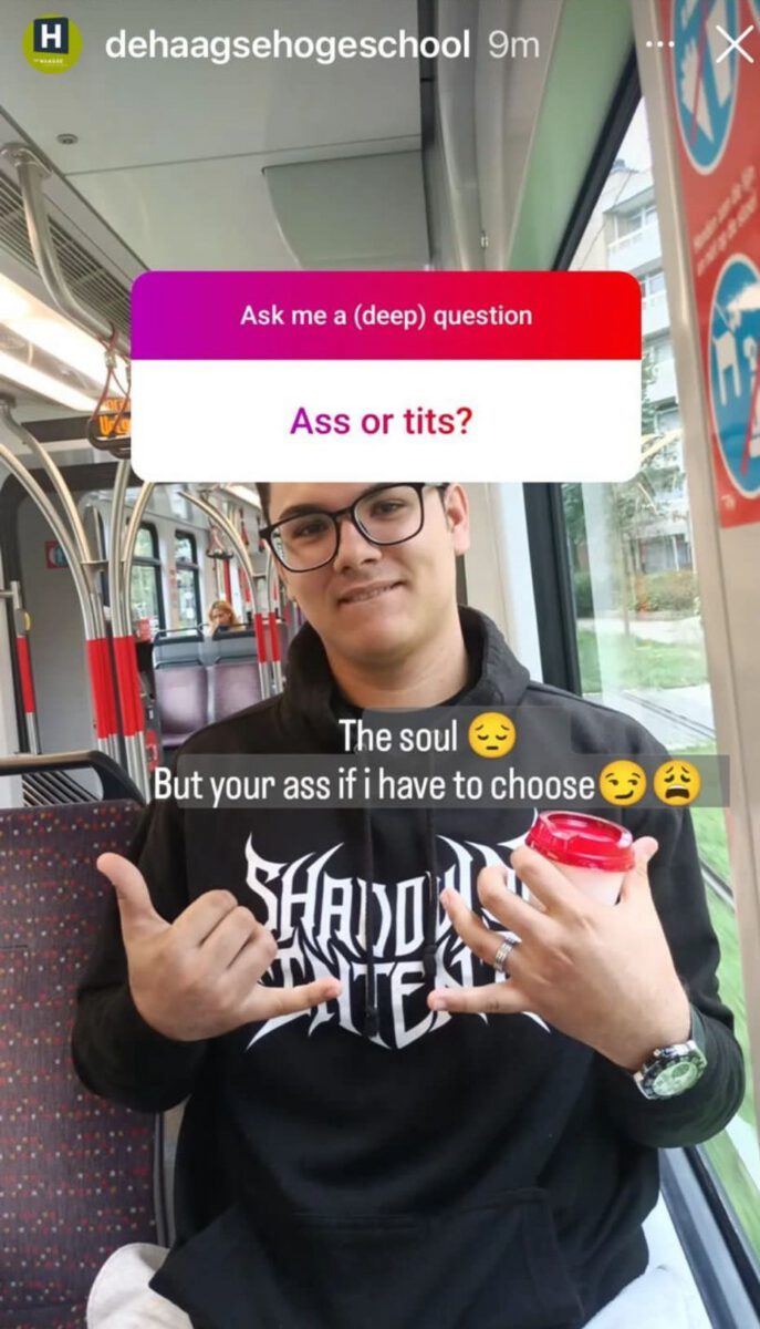 Dutch university’s Insta-takeover goes wrong with “ass or tits ...