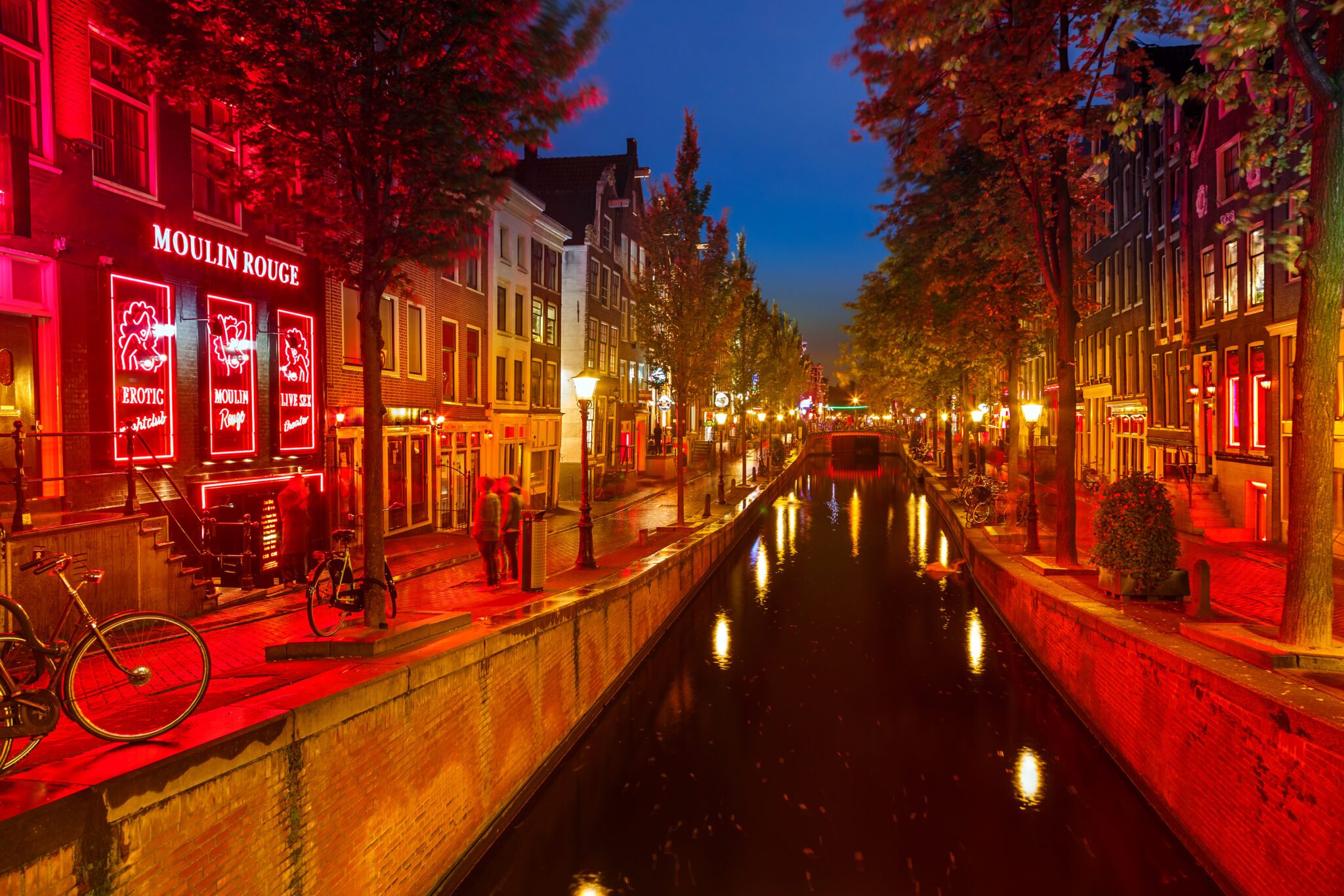 Why is Amsterdam’s Red Light District red? The answer is, well, kinda gross