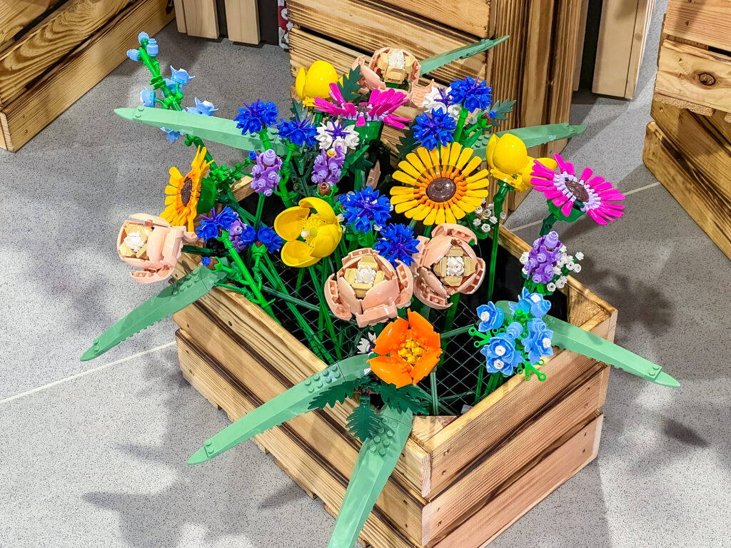 The world's first LEGO flower shop opens in the Netherlands