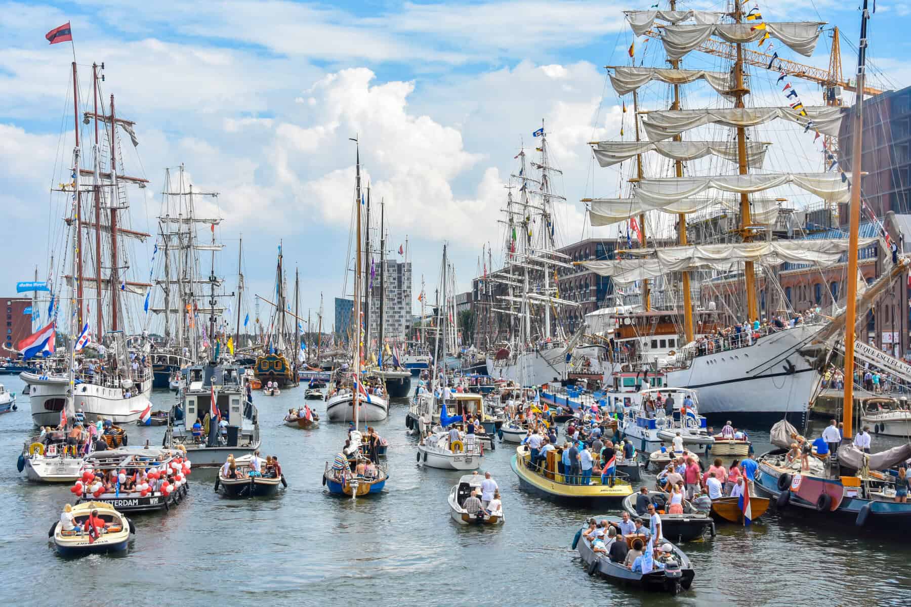 These Dutch TikToks perfectly capture the magic of SAIL Amsterdam 2025